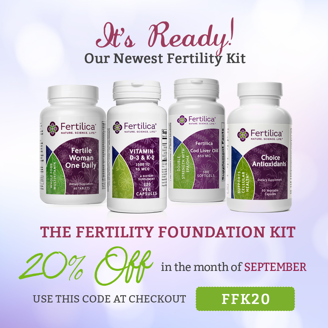 Fertility Foundation Kit 20 off – square | Natural Fertility Info.com
